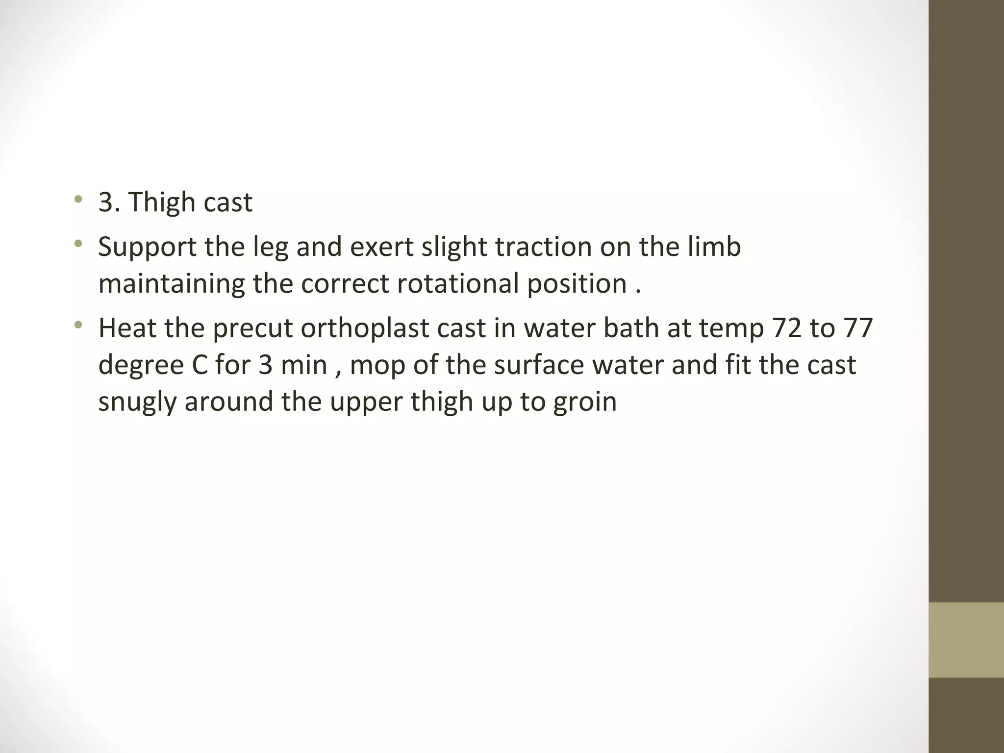 Functional cast bracing | PPT