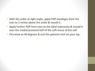 Functional cast bracing | PPT