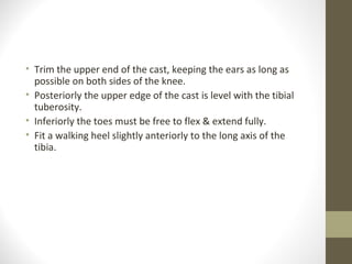 Functional cast bracing | PPT