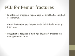 Functional cast bracing | PPT