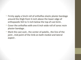 Functional cast bracing | PPT