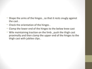 Functional cast bracing | PPT