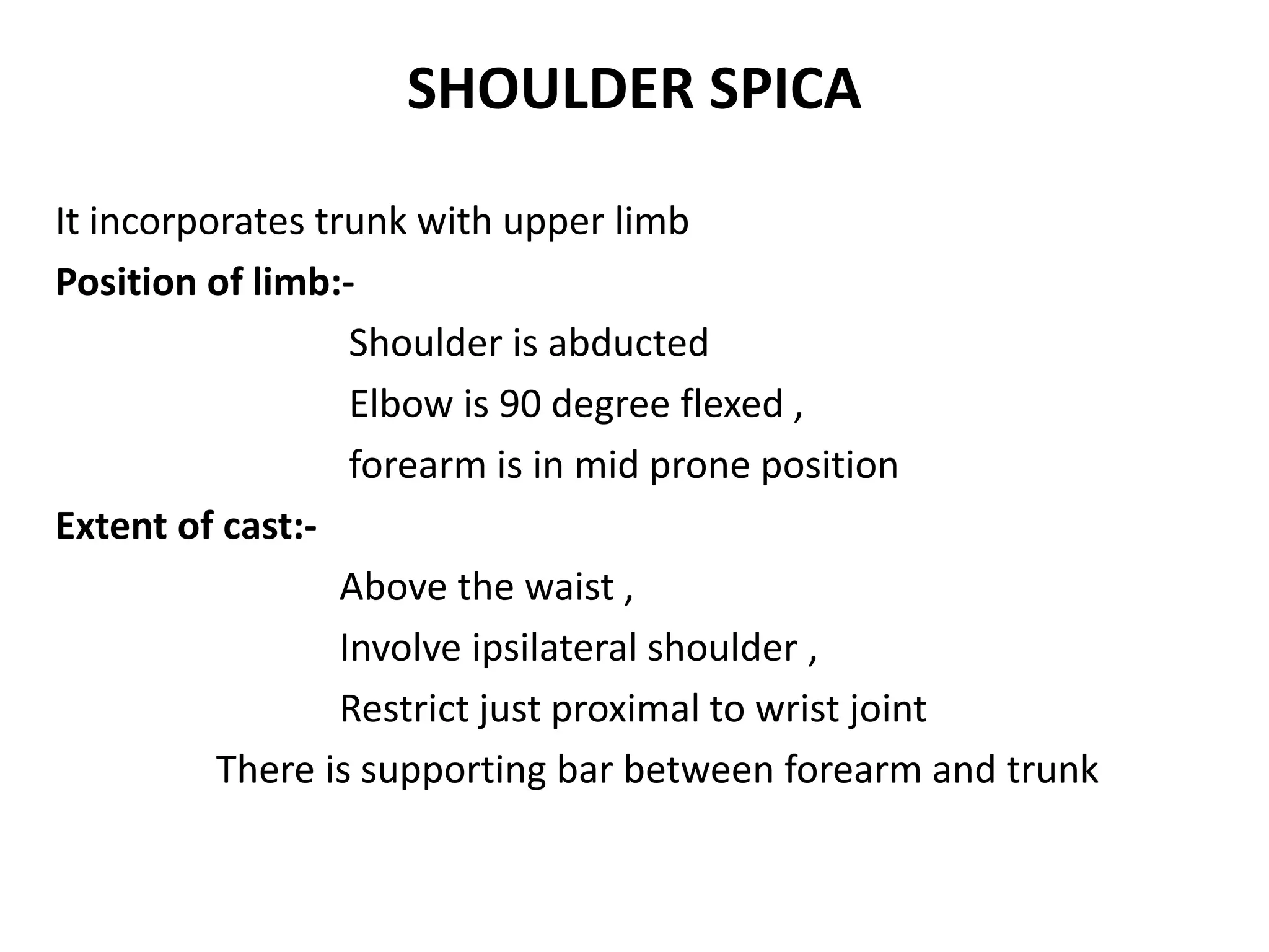 Functional cast bracing and various pop spica cast | PPTX | Death ...