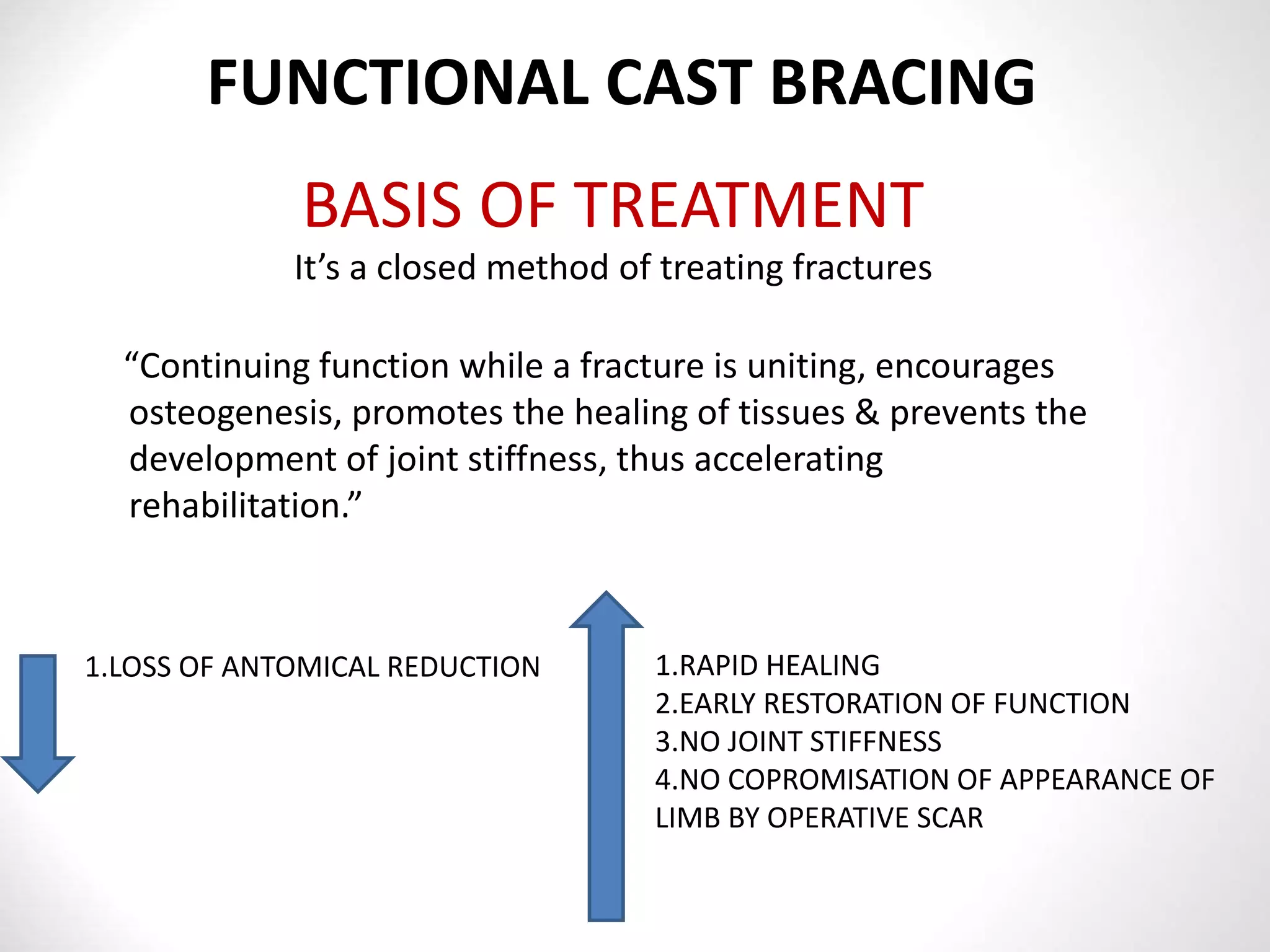 Functional cast bracing and various pop spica cast | PPTX
