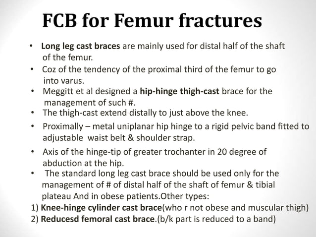 Functional cast bracing and various pop spica cast | PPTX | Death ...
