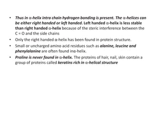 Functional classification of proteins- -pry, sec, tert, and quartenary ...