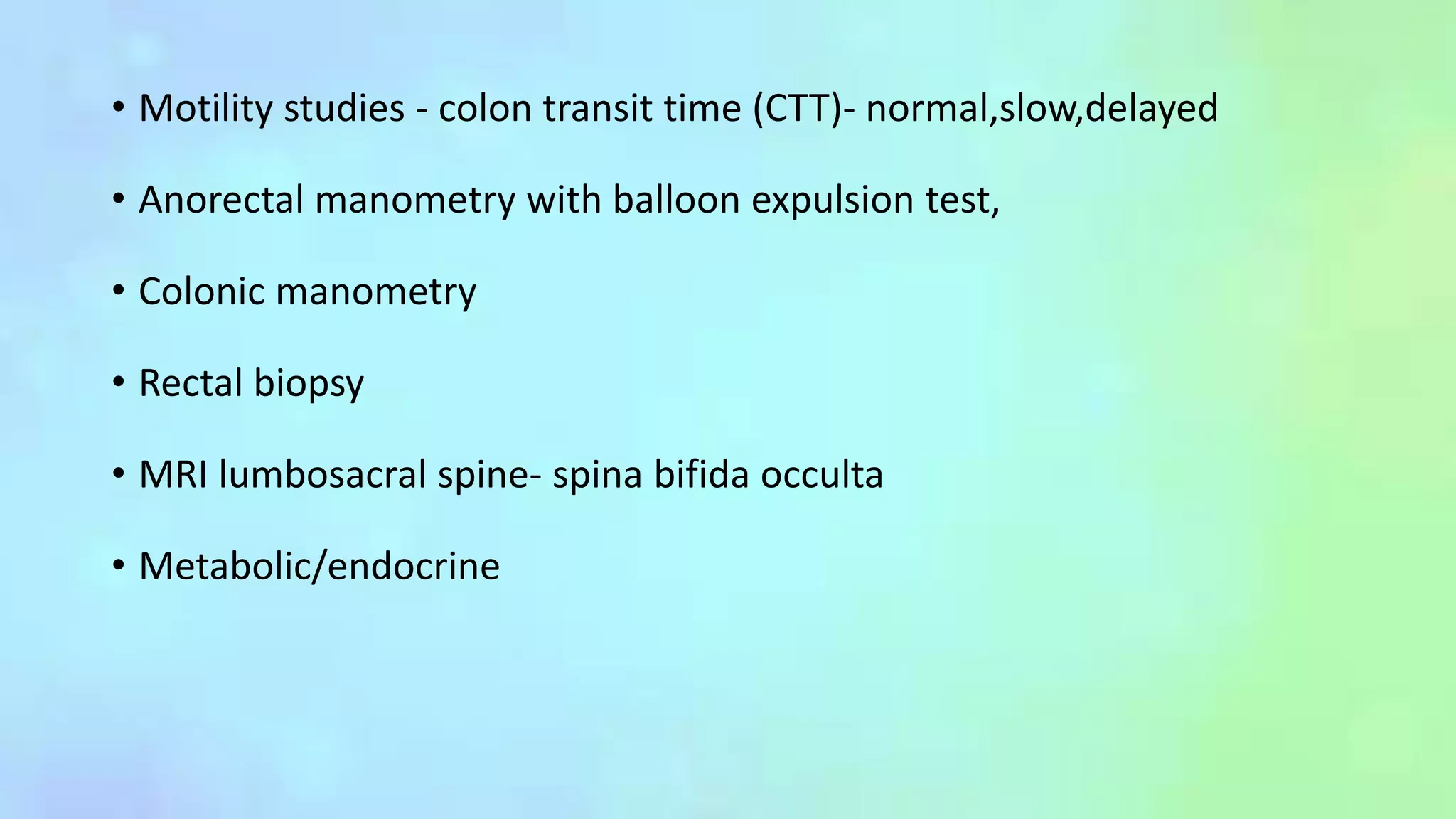 Functional constipation in children by dr vijitha | PPTX