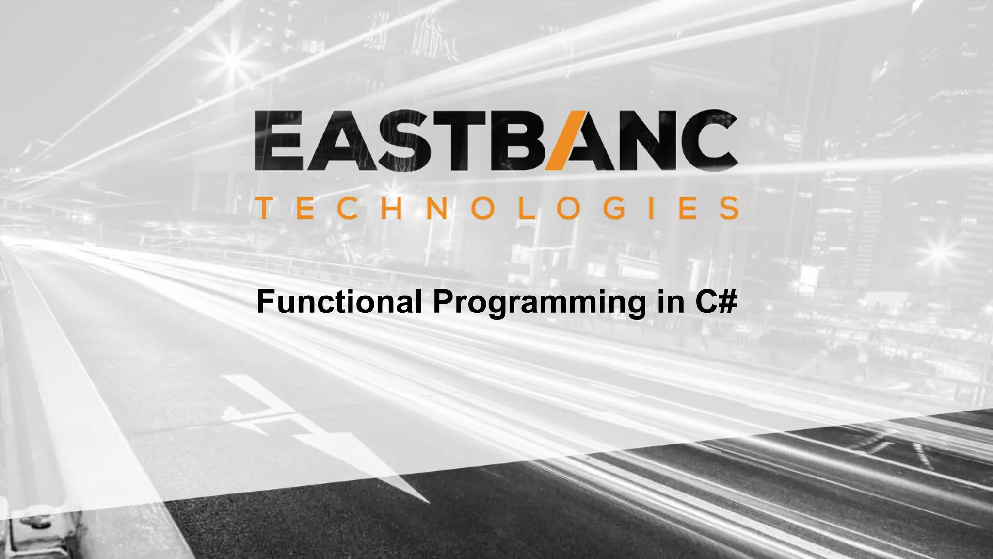 Functional Programming with C# | PPT