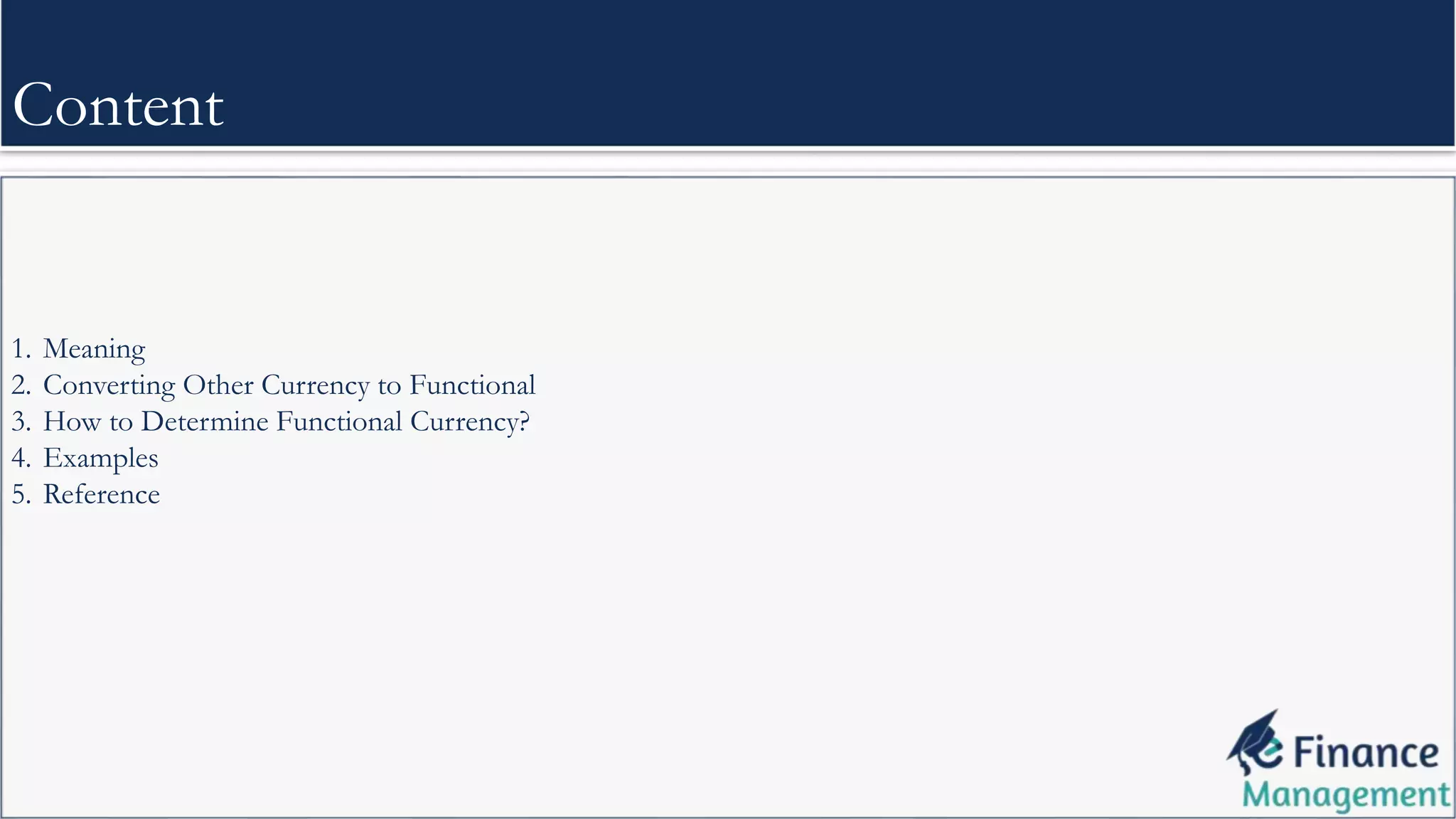 Functional Currency | PPT