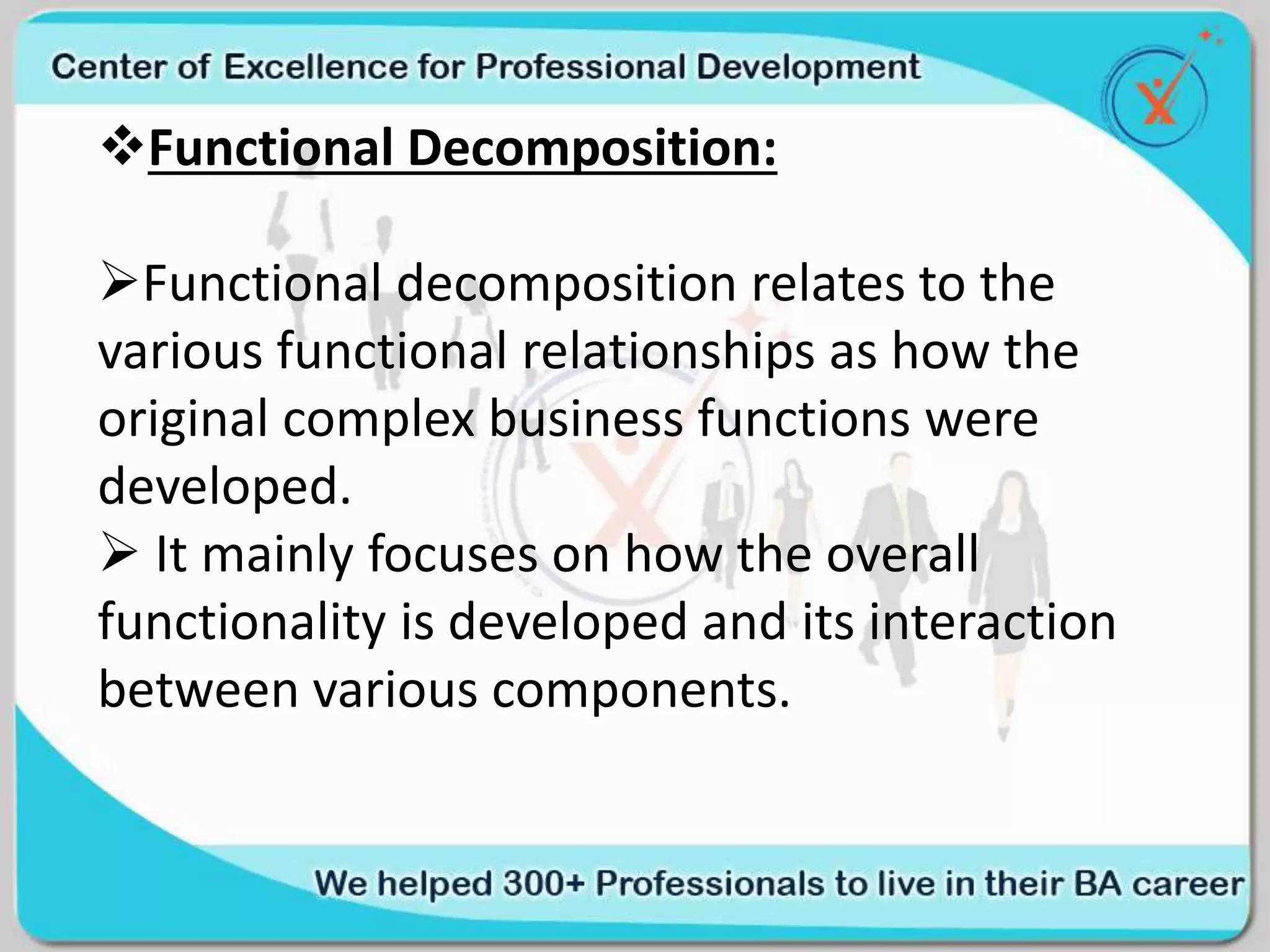 Functional decomposition | PPTX