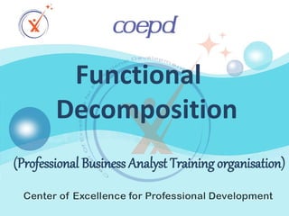 Functional decomposition | PPTX