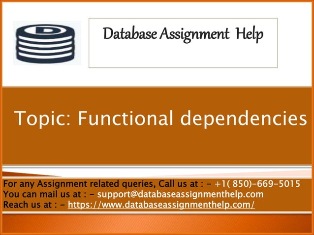 Mastering Functional Dependencies in Database Management | PPT | Free ... Mastering Functional Dependencies in Database Management | PPT | Free ...