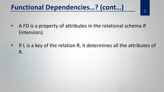 Functional dependency | PPSX
