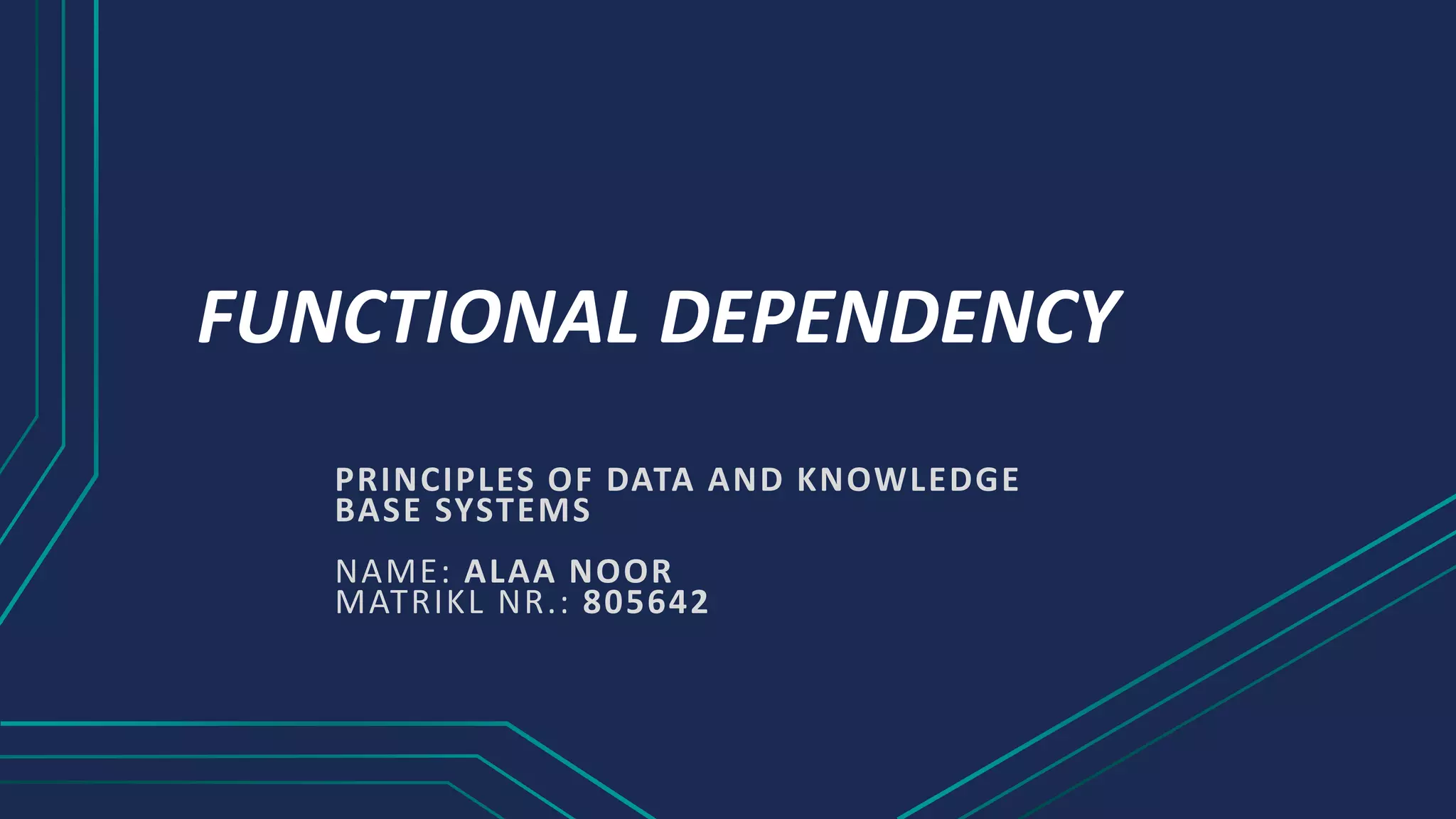 Functional Dependency | PDF