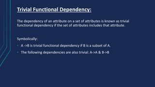 Functional Dependency | PDF