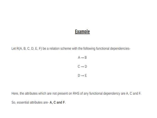 Functional dependency (database management System).pptx | Databases | Computer Software and ...