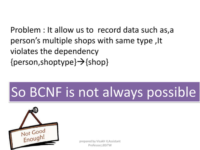 Functional Dependency And Normalization Ppt