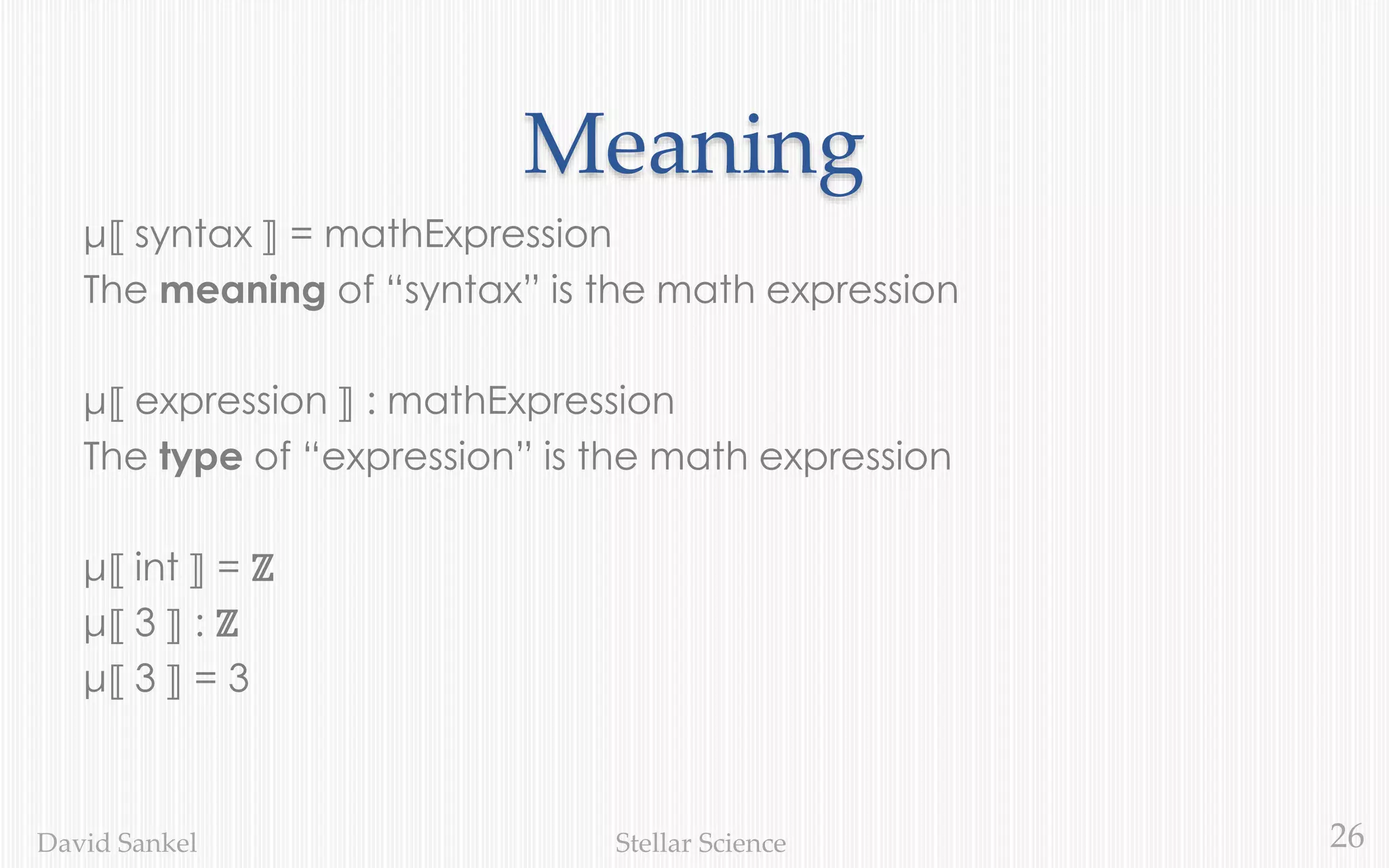 Functional Design Explained (David Sankel CppCon 2015) | PPT