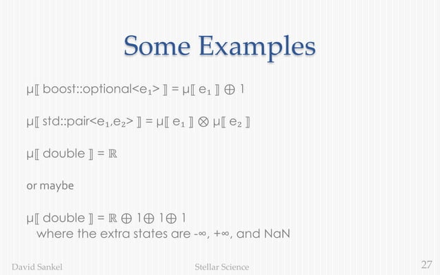 Functional Design Explained (David Sankel CppCon 2015) | PPT