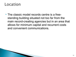 Functional design of records center | PPT
