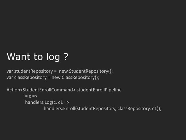 Functional Dependency Injection in C# | PPTX