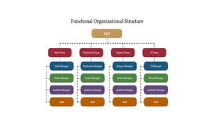 Functional, Divisional & Matrix Organizational Structure.pptx