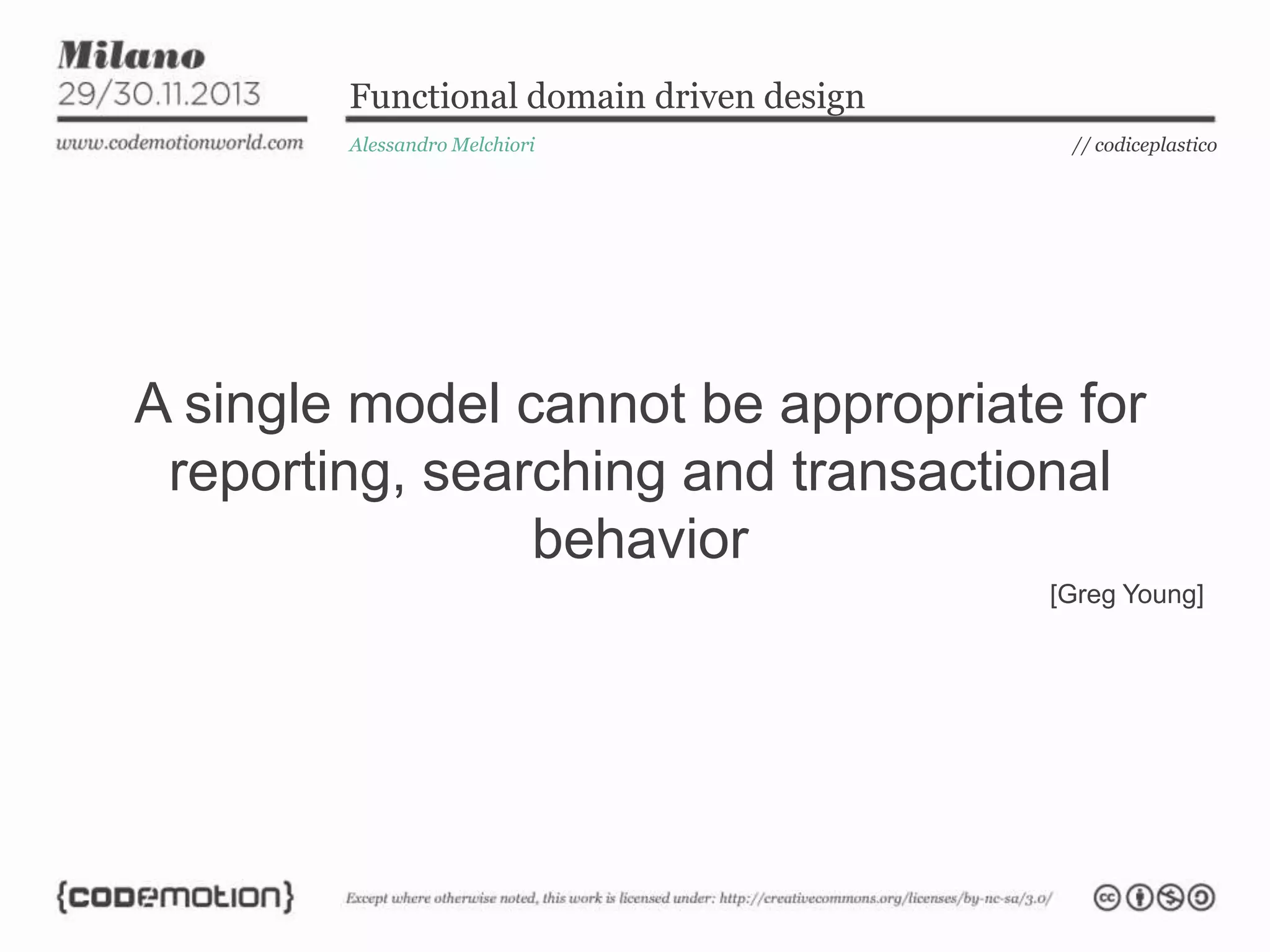 Functional domain driven design | PPT