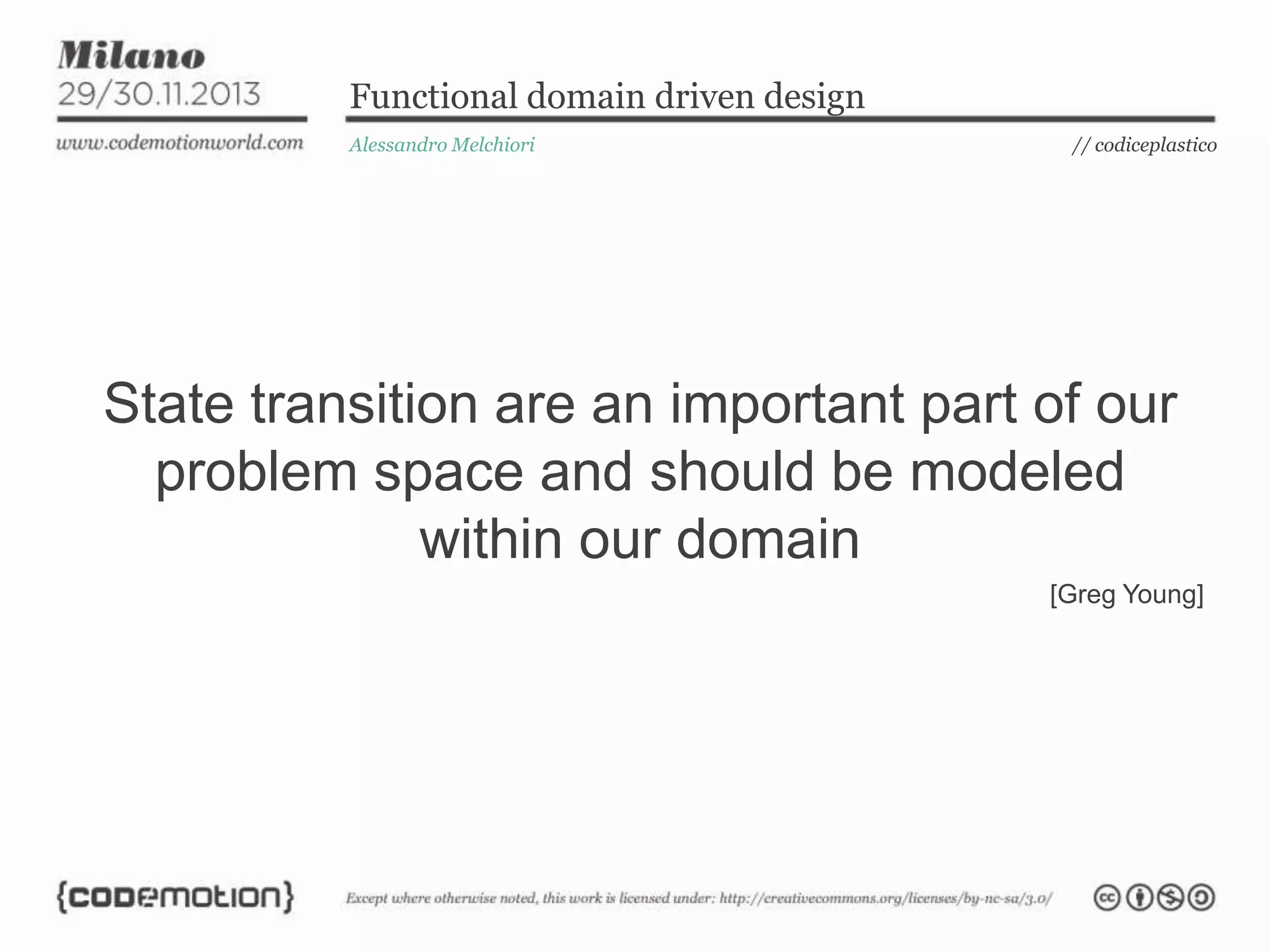 Functional domain driven design | PPT