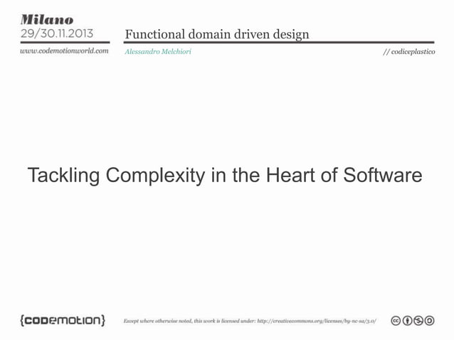 Functional domain driven design | PPT