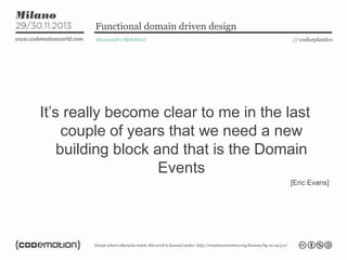 Functional domain driven design | PPT