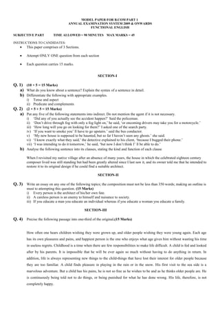 Functional english | DOC