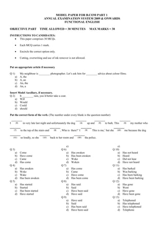 Functional english | DOC