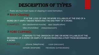 Comprehensive Guide to Word Formation and English Morphology | PPTX