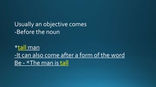 Parts of Speech (English) | PPTX