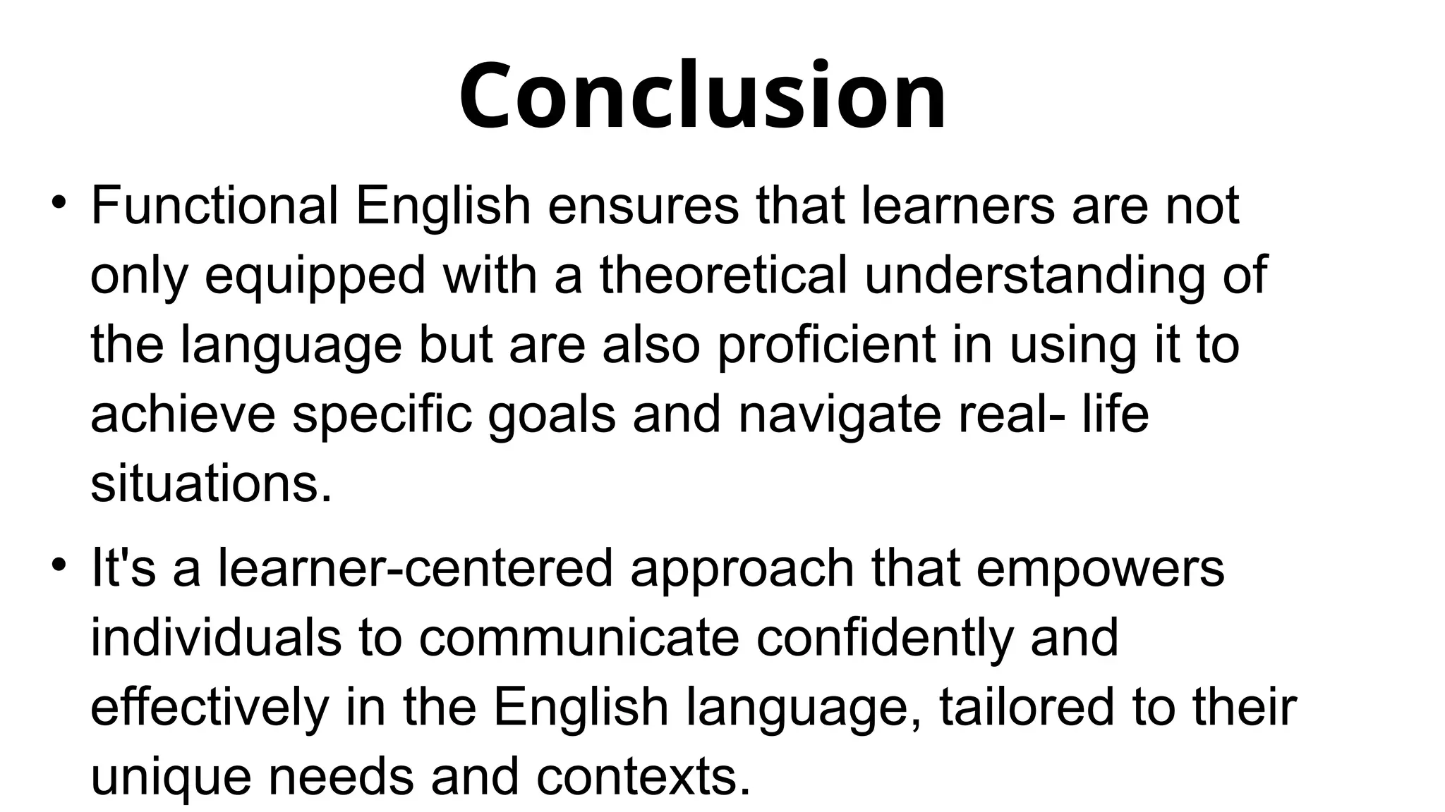Functional English lecture 1.pptx importance of functional english | PPTX