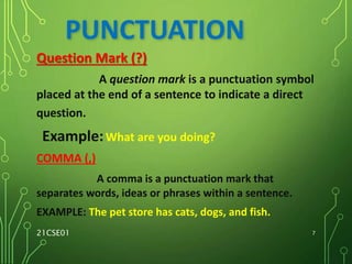 Functional English Presentation 21CSE01.pptx