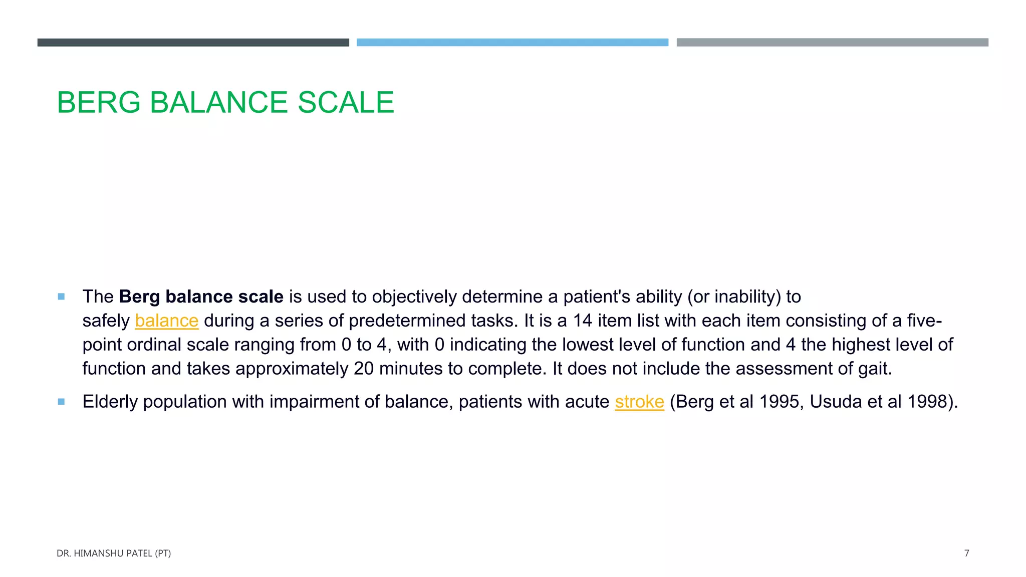 Functional evaluation scales | PPTX
