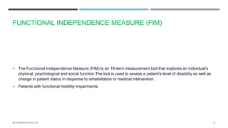 Functional evaluation scales | PPTX