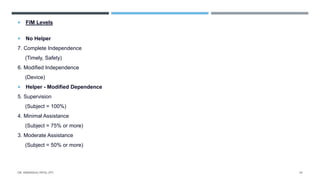Functional evaluation scales | PPTX