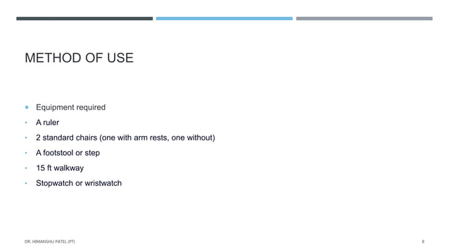 Functional evaluation scales | PPTX | Physical Therapy | Wellness