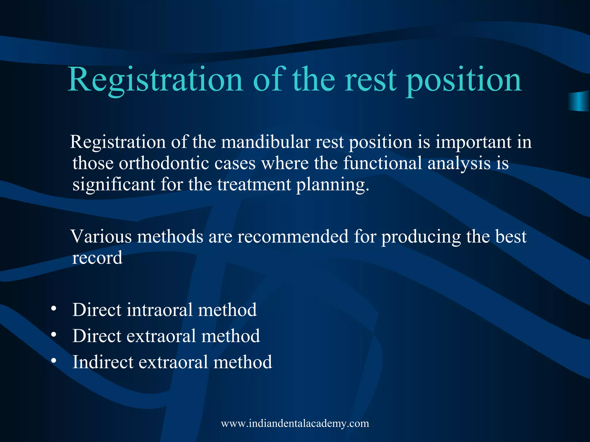 Functional examination /certified fixed orthodontic courses by Indian ...
