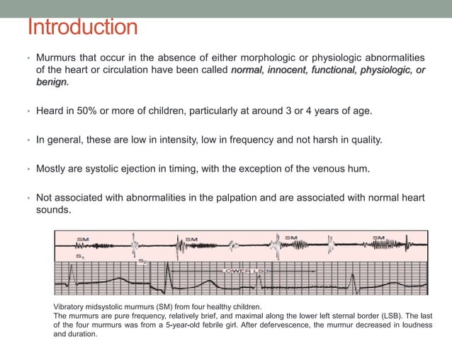 Functional flow murmur | PPTX