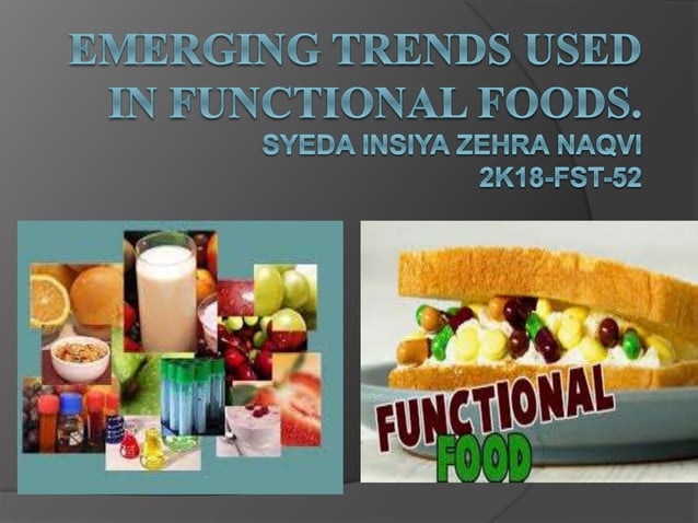 Functional foods | PPT