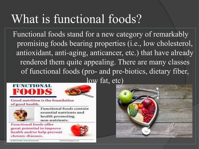 Functional foods | PPT