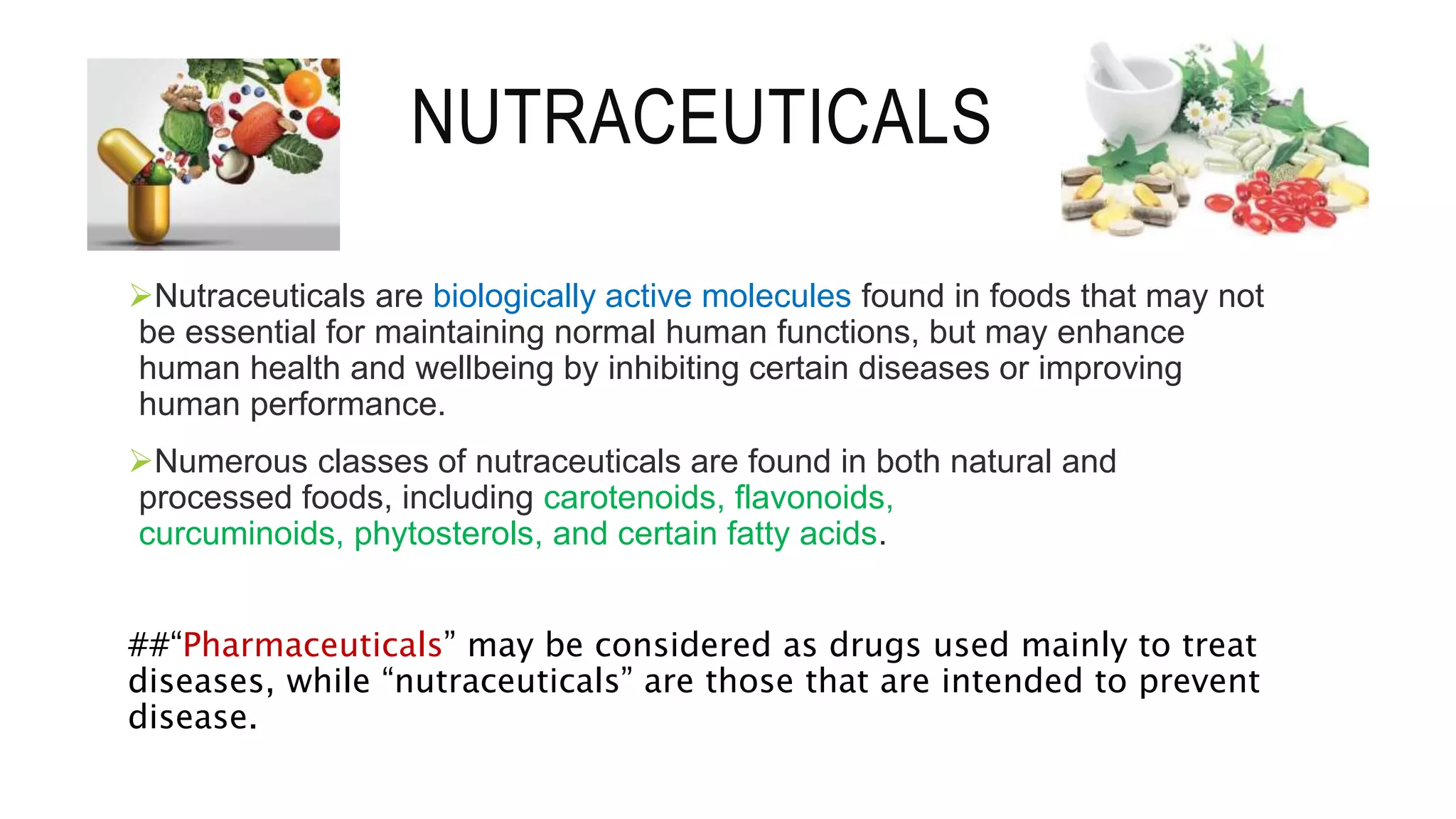 Functional foods & Nutraceuticals | PPTX
