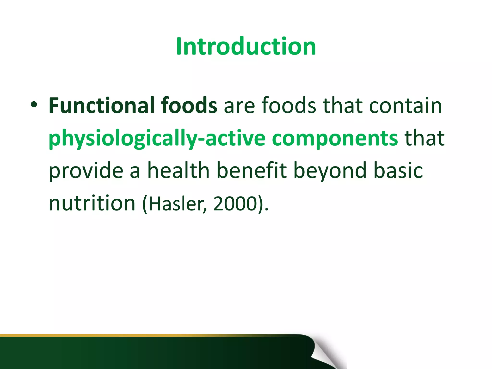 Application of biotechnology in functional foods | PDF