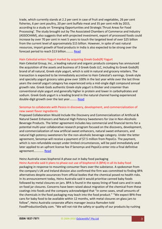 Functional foods weekly vol 5 no 21 | PDF