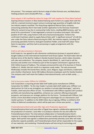 Functional foods weekly vol 5 no 21 | PDF