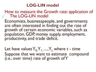 Functional forms in regression | PDF
