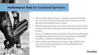 FUNCTIONAL GARMENTS – When Garments Do More Than Fashion | PPTX